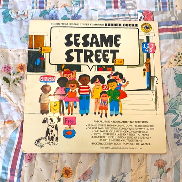Sesame Street | Other | Sesame Street Record And Album Cover | Poshmark